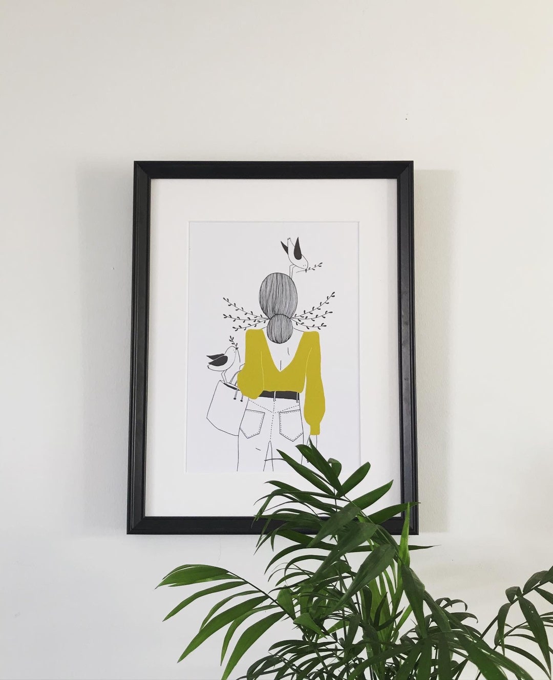 Poster A4 - Autumn Trio - Poetic Illustration - Etsy