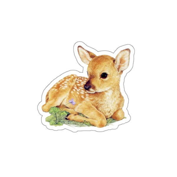 Deer Sticker - Etsy