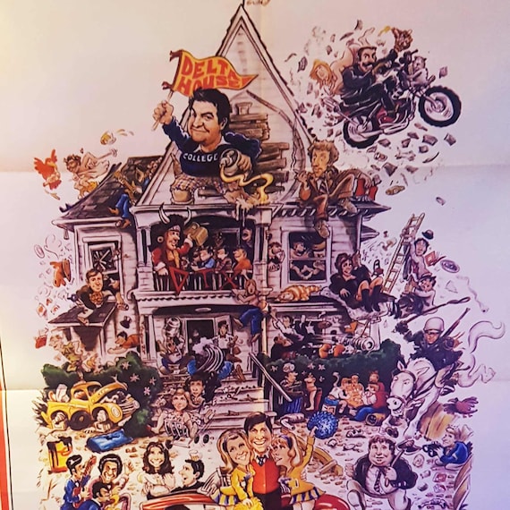 Original Italian Poster Animal House 1978 - Etsy