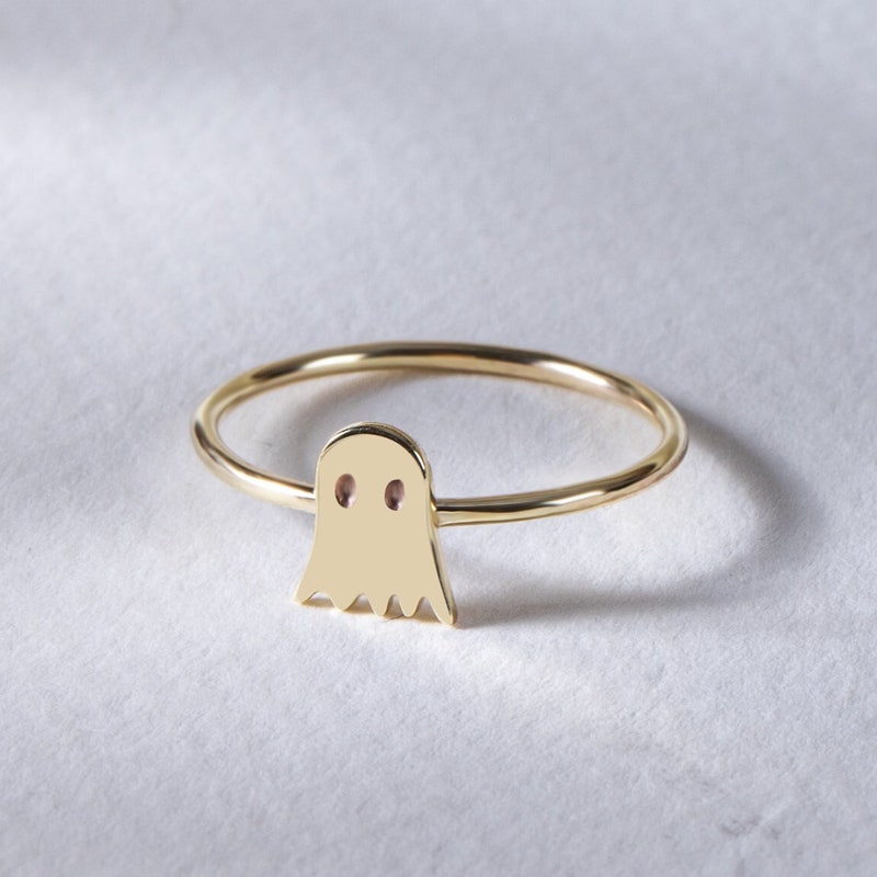 Crystal Ghost Ring - Etsy