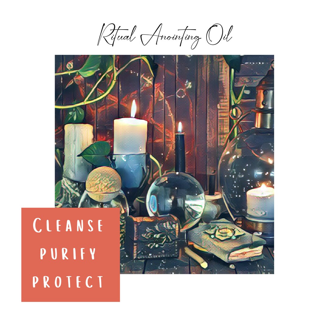 Altar Oil, Spell Oil, Holy Oil, Witch Altar Oil, Ritual Oil, Purifying ...
