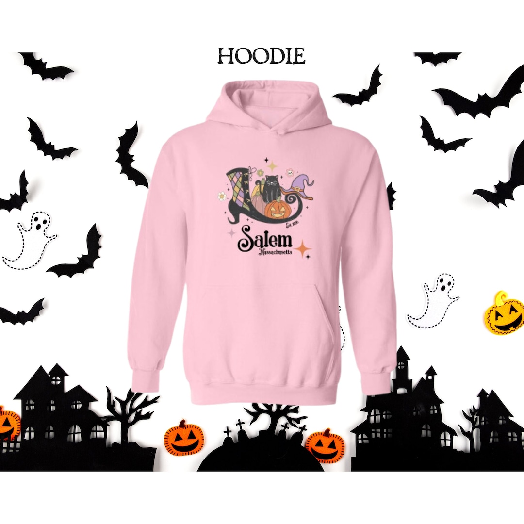 Salem Massachusetts Hoodie the Witch City Salem Hoodie - Etsy