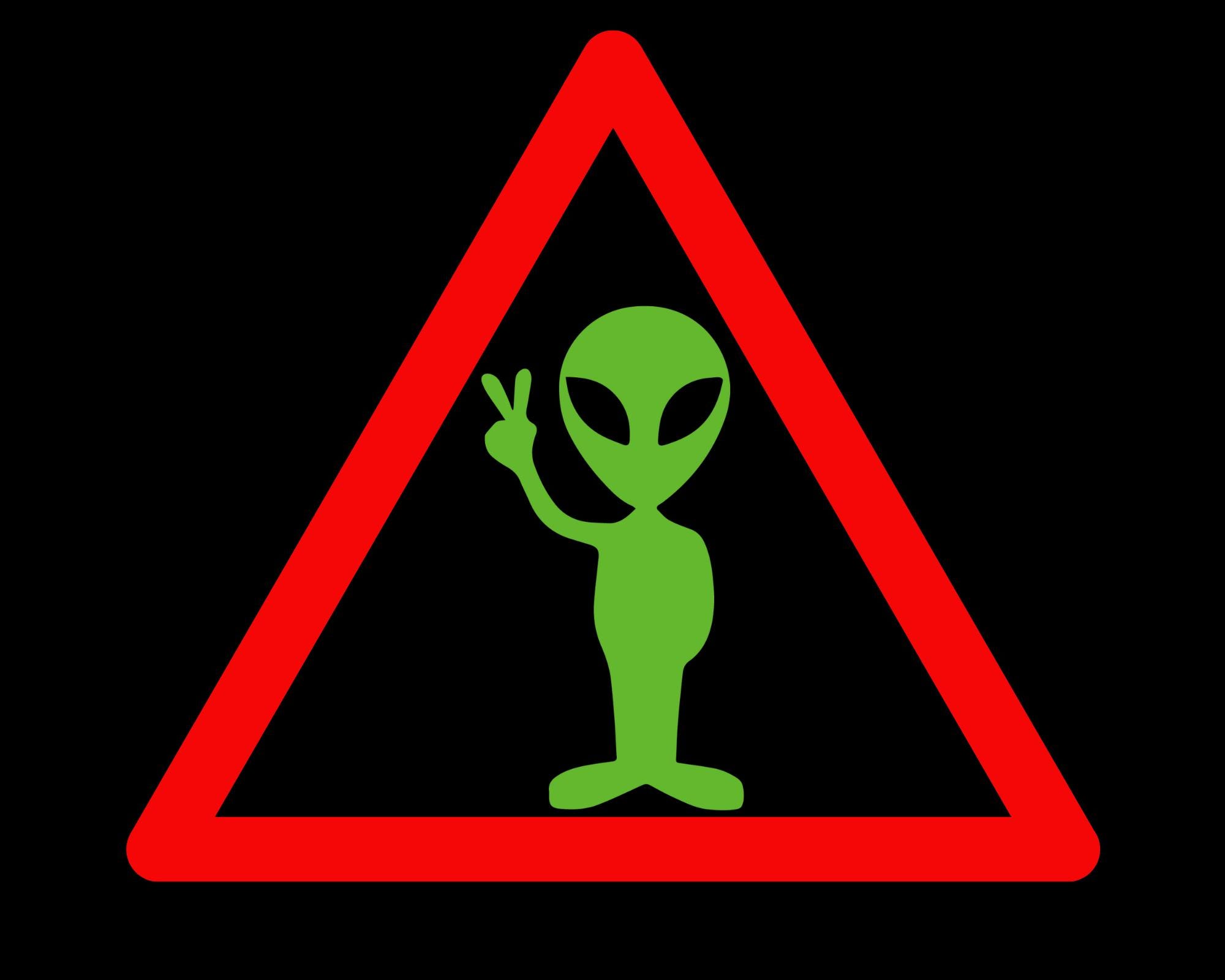 Vinyl Peace Alien Decal, Alien Decal, Alien Sticker, Extraterrestrial ...