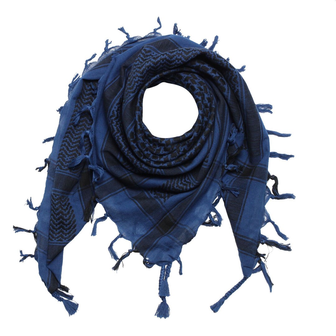 Pali Cloth Blue-dark Blue Black Kufiya PLO Cloth - Etsy