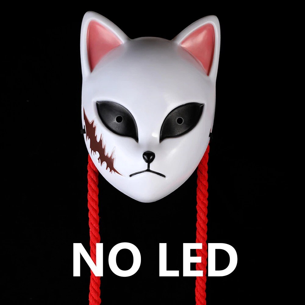 Japanese Anime LED Mask Cosplay Cute Anime Characters | Etsy