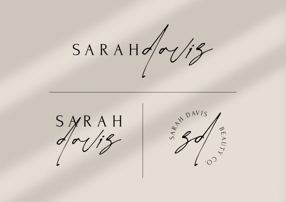 Premade Logo Design With Secondary Logo and Submark / Branding | Etsy