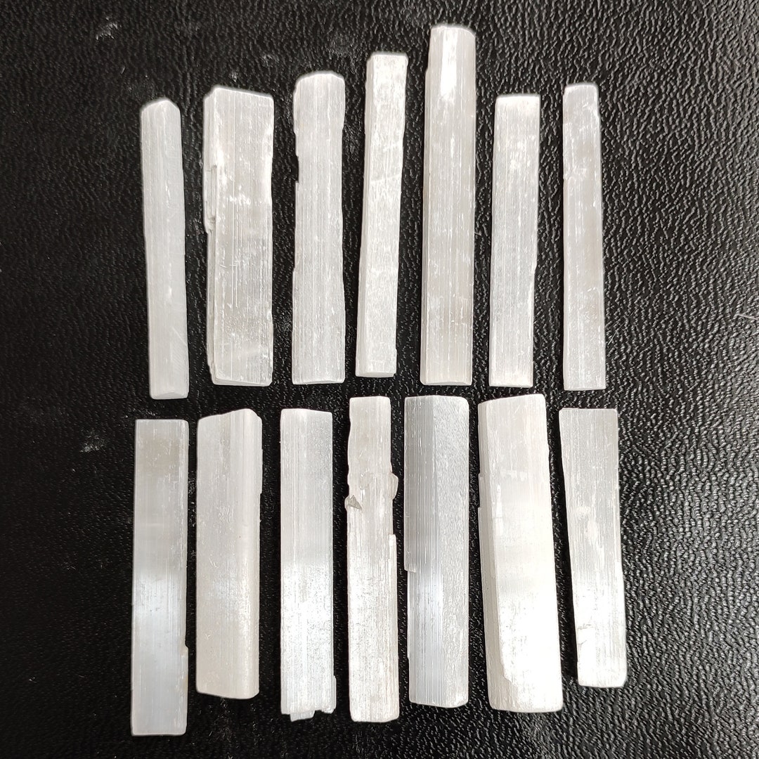 Selenite Shards, Selenite Sticks, Selenite Slab, Selenite Stone ...