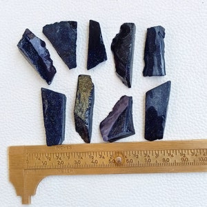 Raw Blue Goldstone Crystal, Goldstone Rough, Goldstone Rough Shards ...