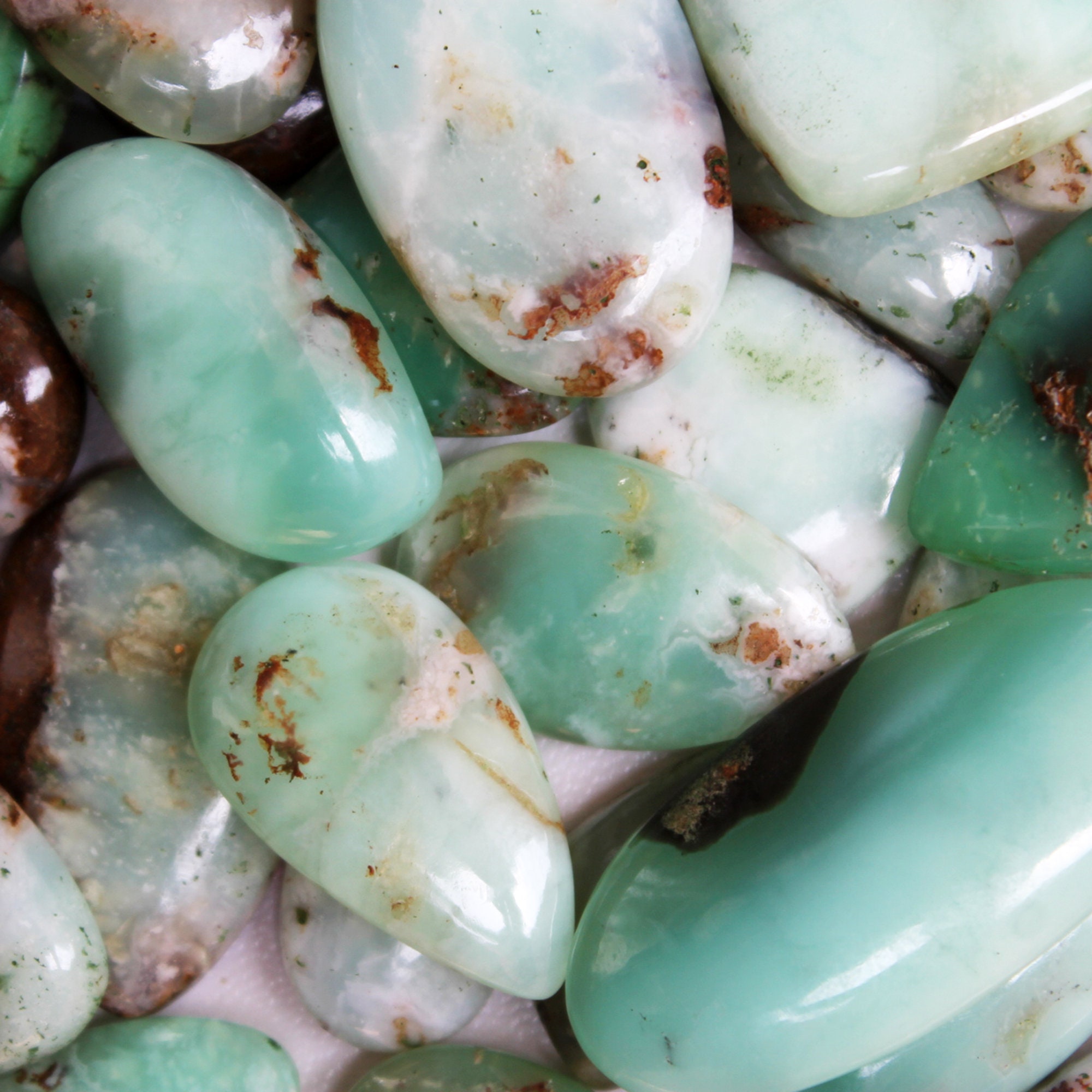 Chrysoprase Gemstone Wholesale LOT Natural Chrysoprase - Etsy