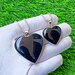 Black Onyx Heart Necklace, Onyx Heart Pendants, Sterling Silver ...