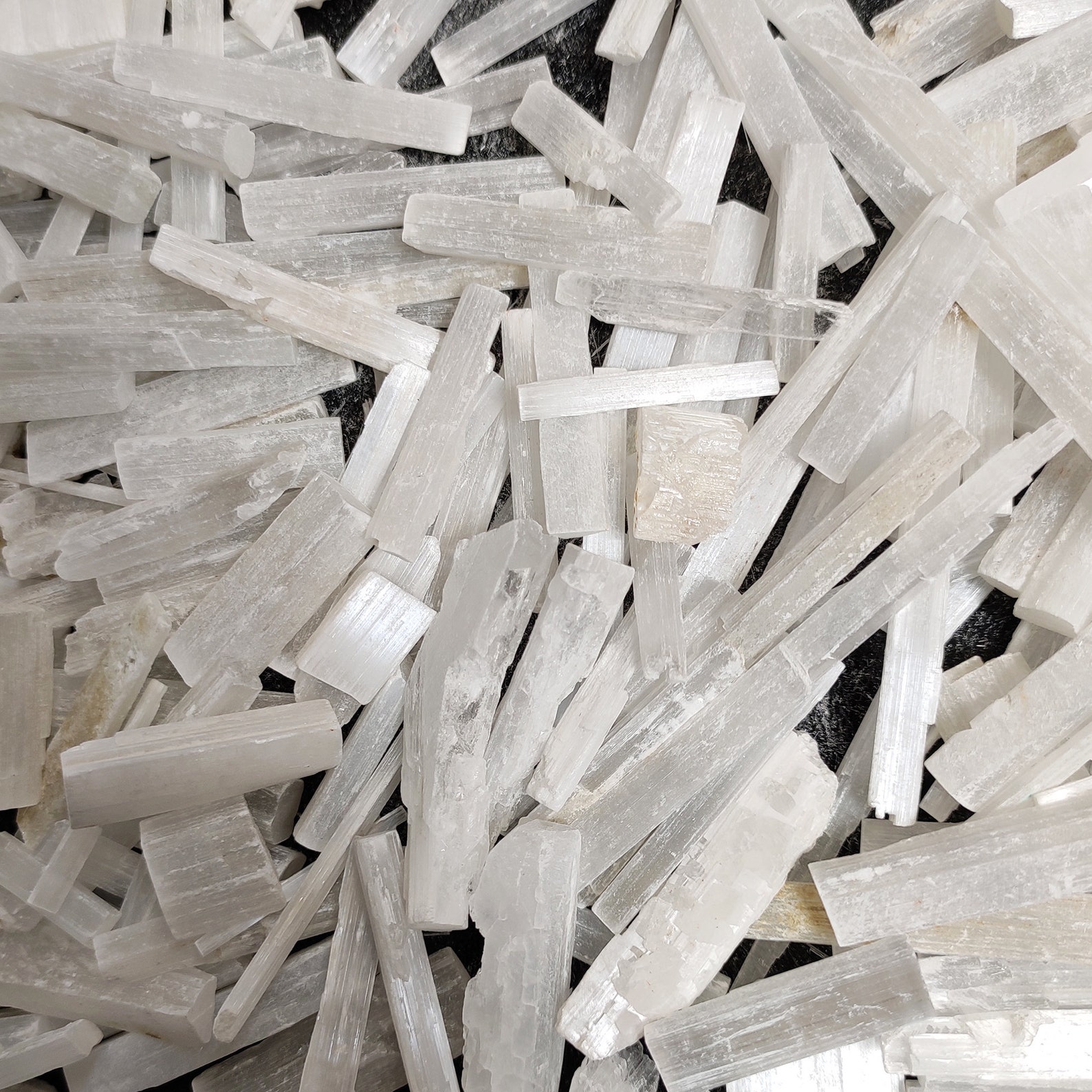 Selenite Shards, Selenite Sticks, Selenite Slab, Selenite Stone ...
