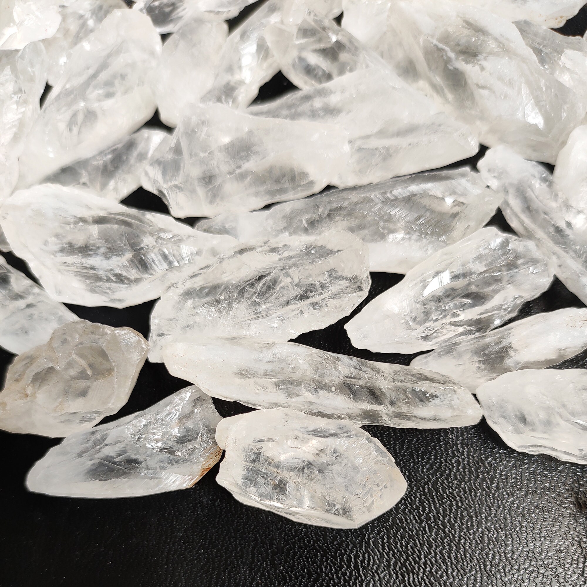 Crystal Quartz Shards Quartz Crystal Points Rough Crystal | Etsy