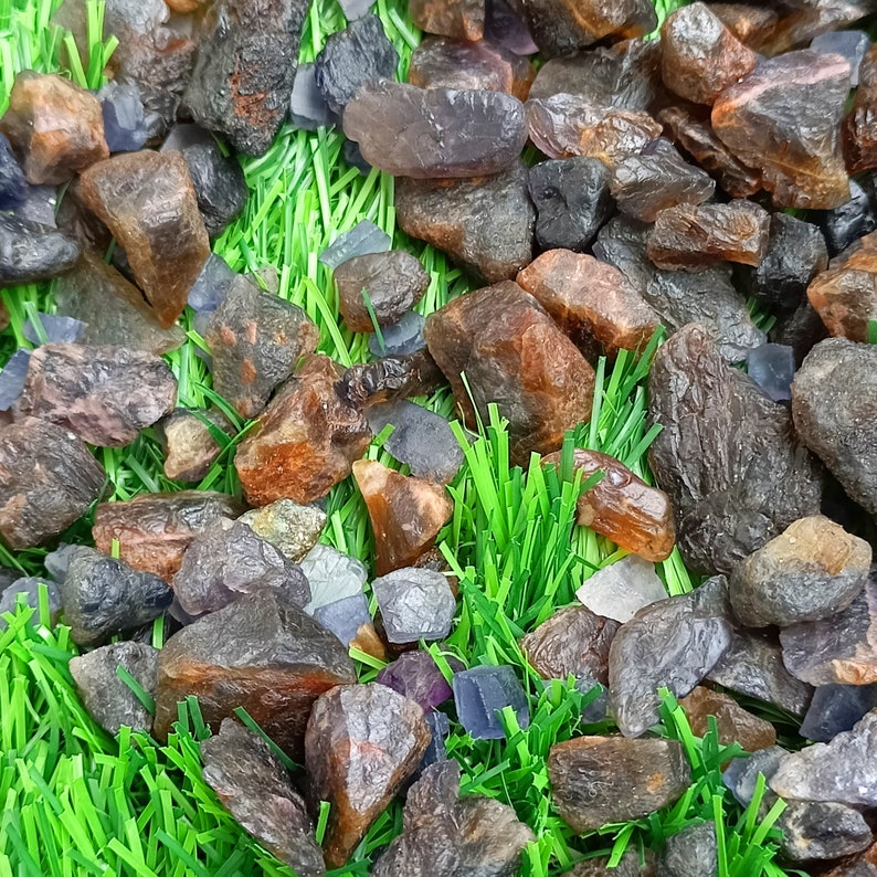 Raw Iolite Crystal, Rough Iolite Stone, Natural Iolite Chunks, Healing ...