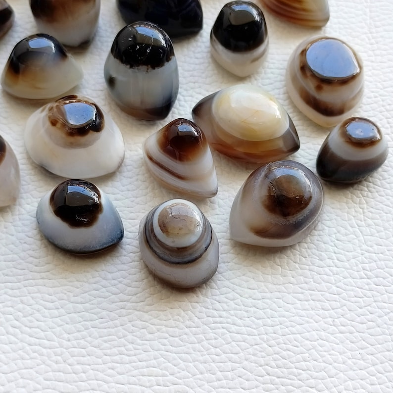 Natural Agate Eyes Shiva Third Eye Banded Agate Eye - Etsy