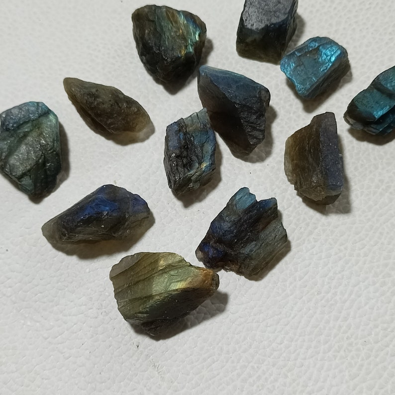 Raw Labradorite Crystal Labradorite Stone Chunks Bulk - Etsy