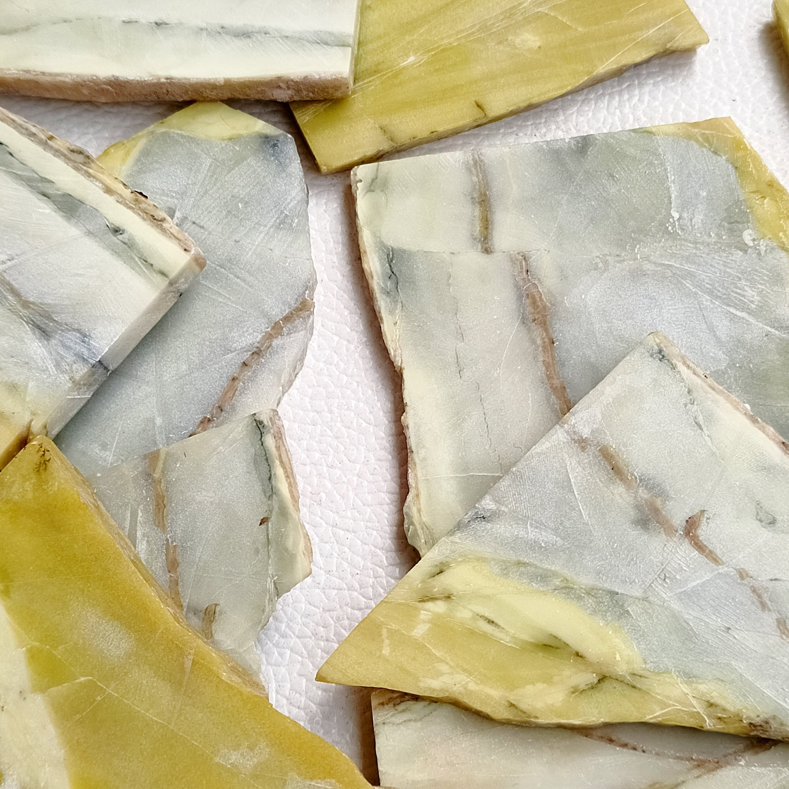 Serpentine Rough Slice, Green Serpentine Slab, Serpentine Tiles Slice ...