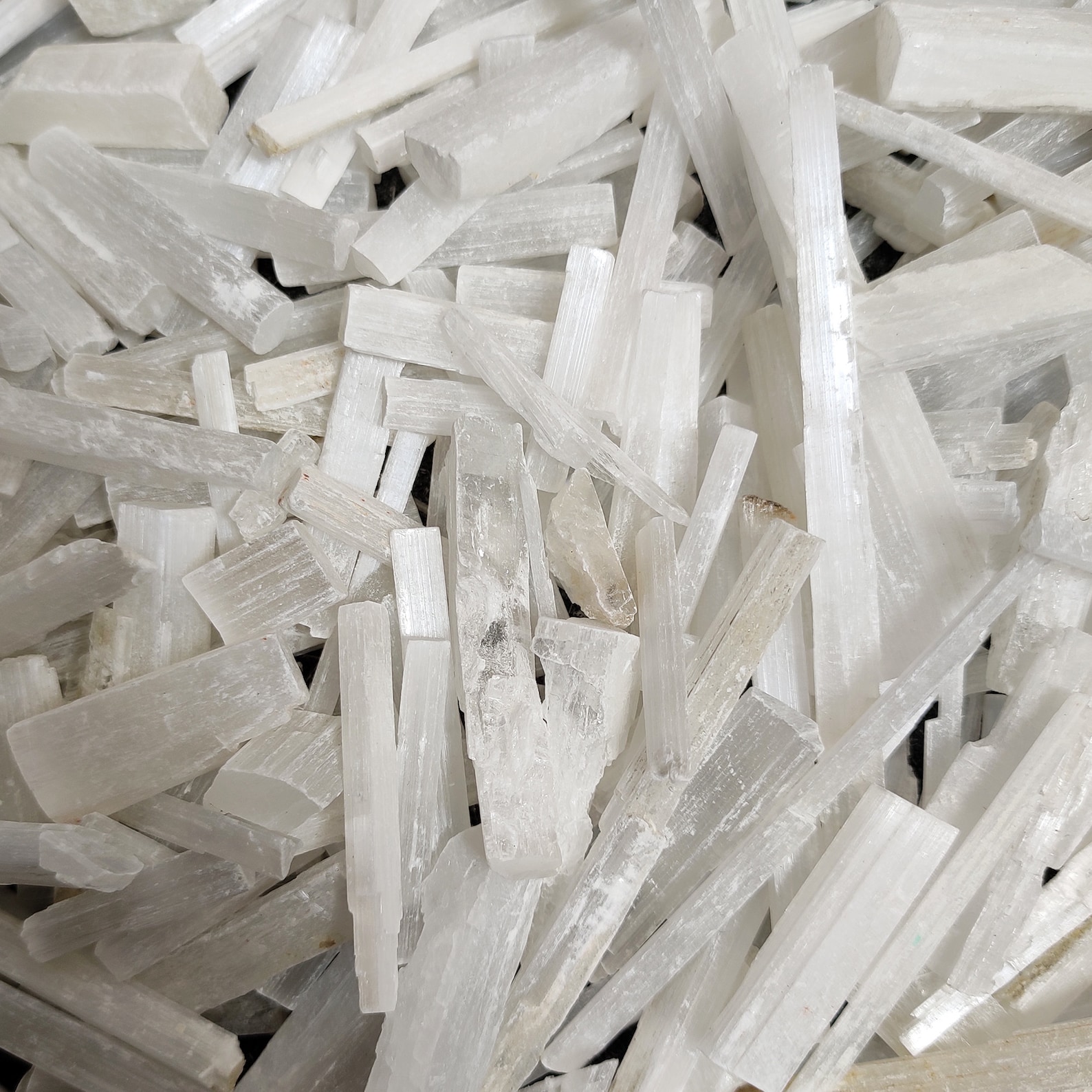 Selenite Shards, Selenite Sticks, Selenite Slab, Selenite Stone ...