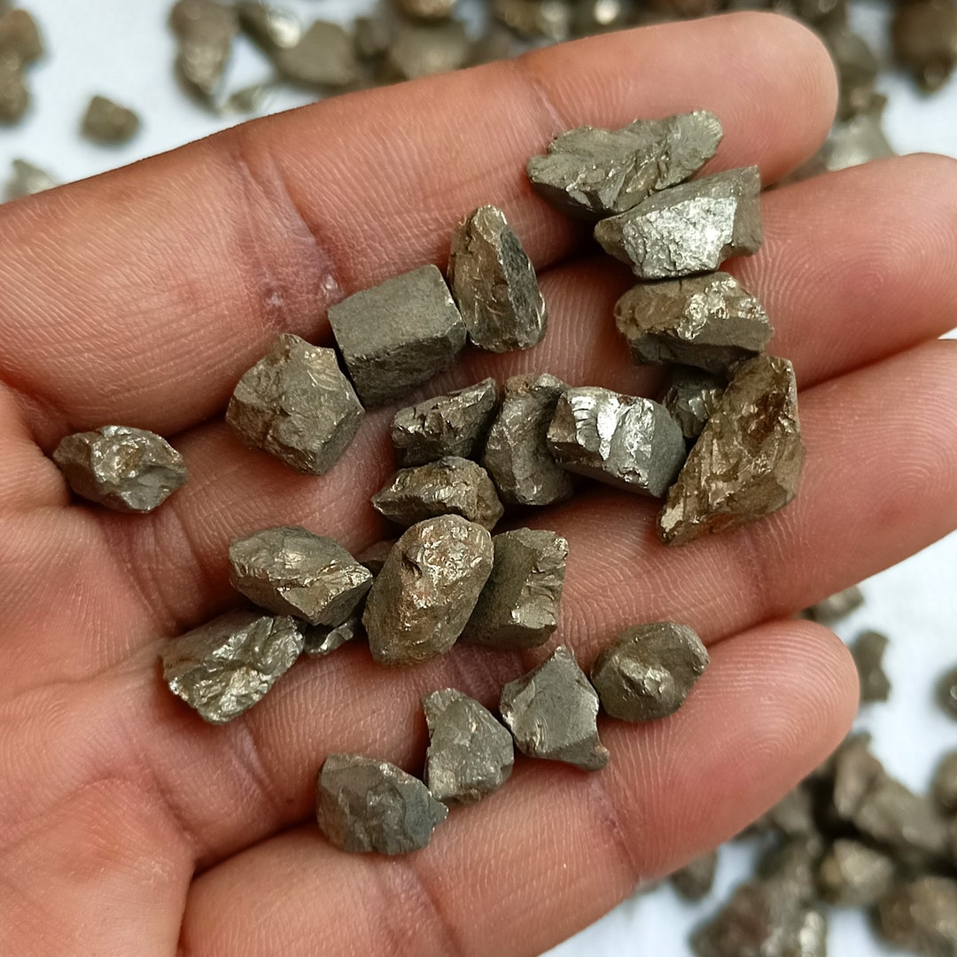 Pyrite Raw Stone, Rough Pyrite Crystal, Small PYRITE Cube Cluster ...
