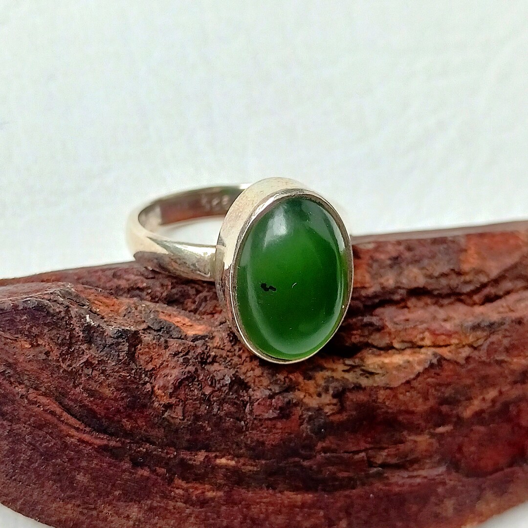Serpentine Rings, Sterling Silver Rings, Silver Rings, Gemstone Rings, Birthstone Rings, Crystal ...