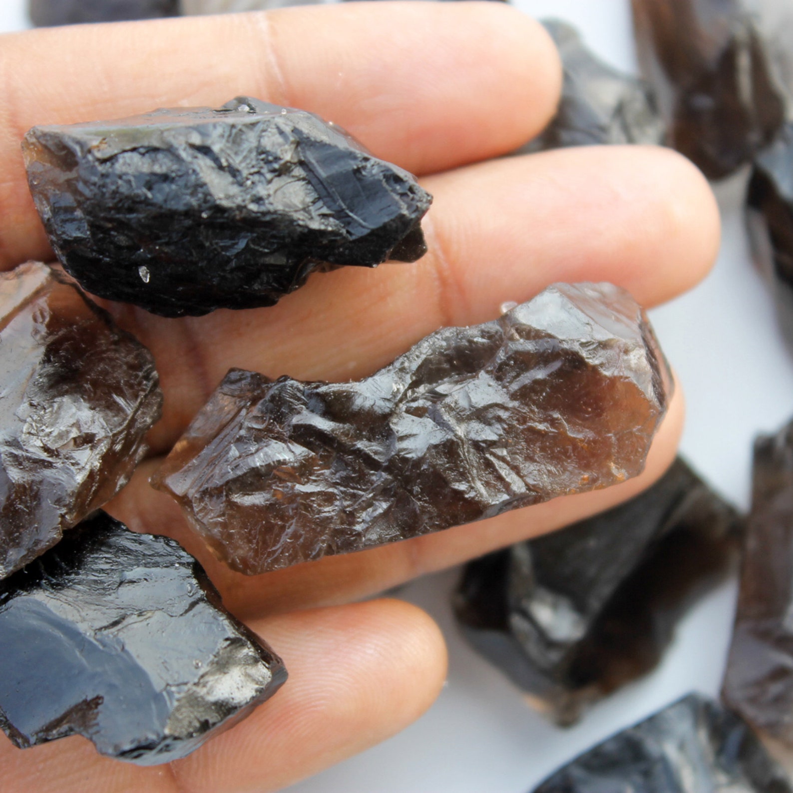 Smoky Quartz Rough Raw Rough Quartz Gemstone Rough Smoky - Etsy