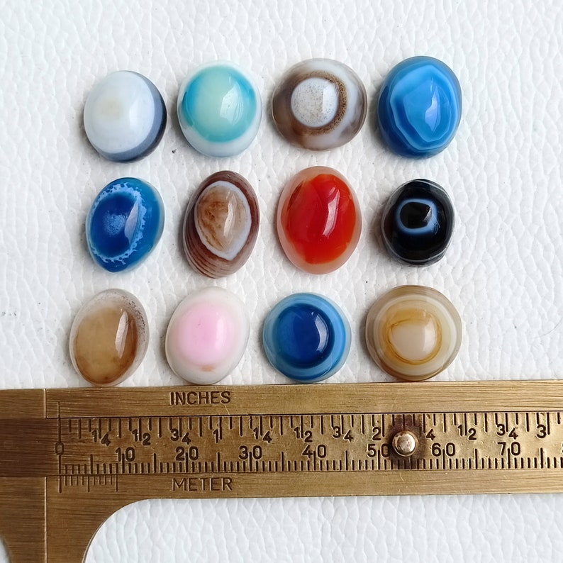 Natural Agate Eyes Shiva Third Eye Multi-color Banded Agate - Etsy