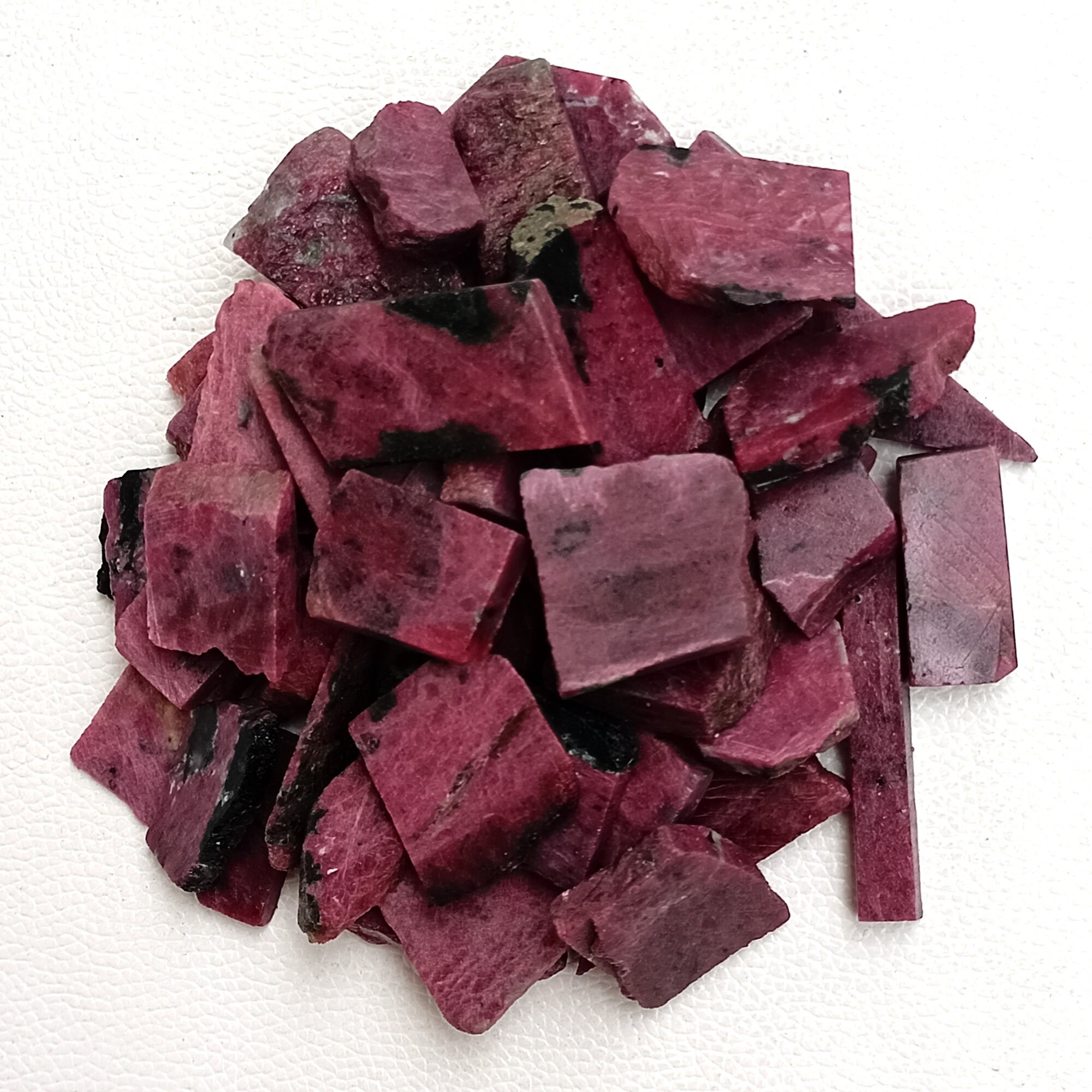 Ruby Crystal Slice Natural Ruby Stone Slab Red Ruby Gemstone - Etsy