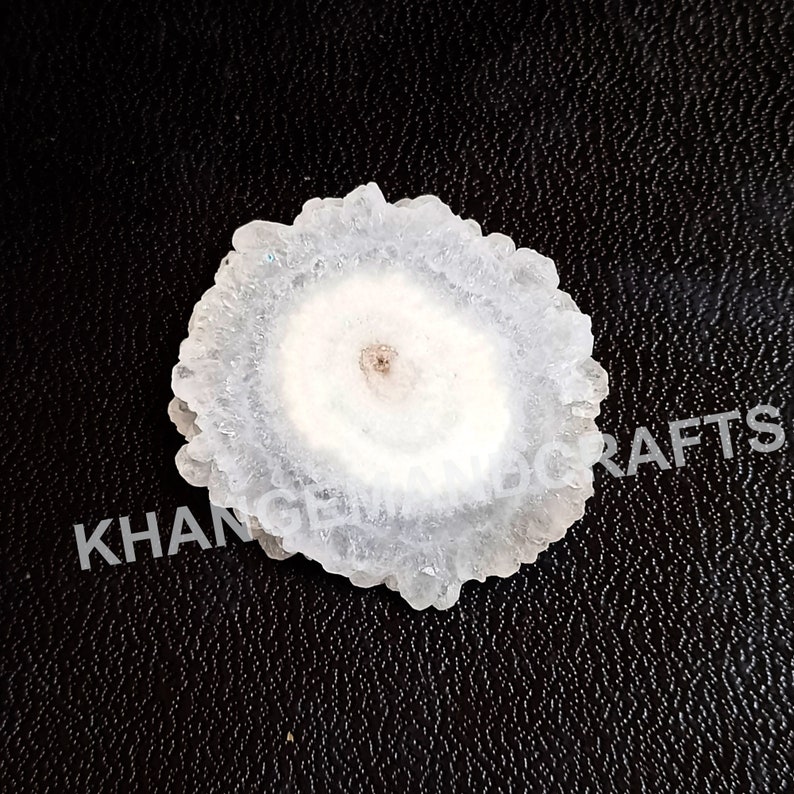 White SOLAR Agate Stone, Solar Druzy Agate Slice, Solar Quartz Stone ...