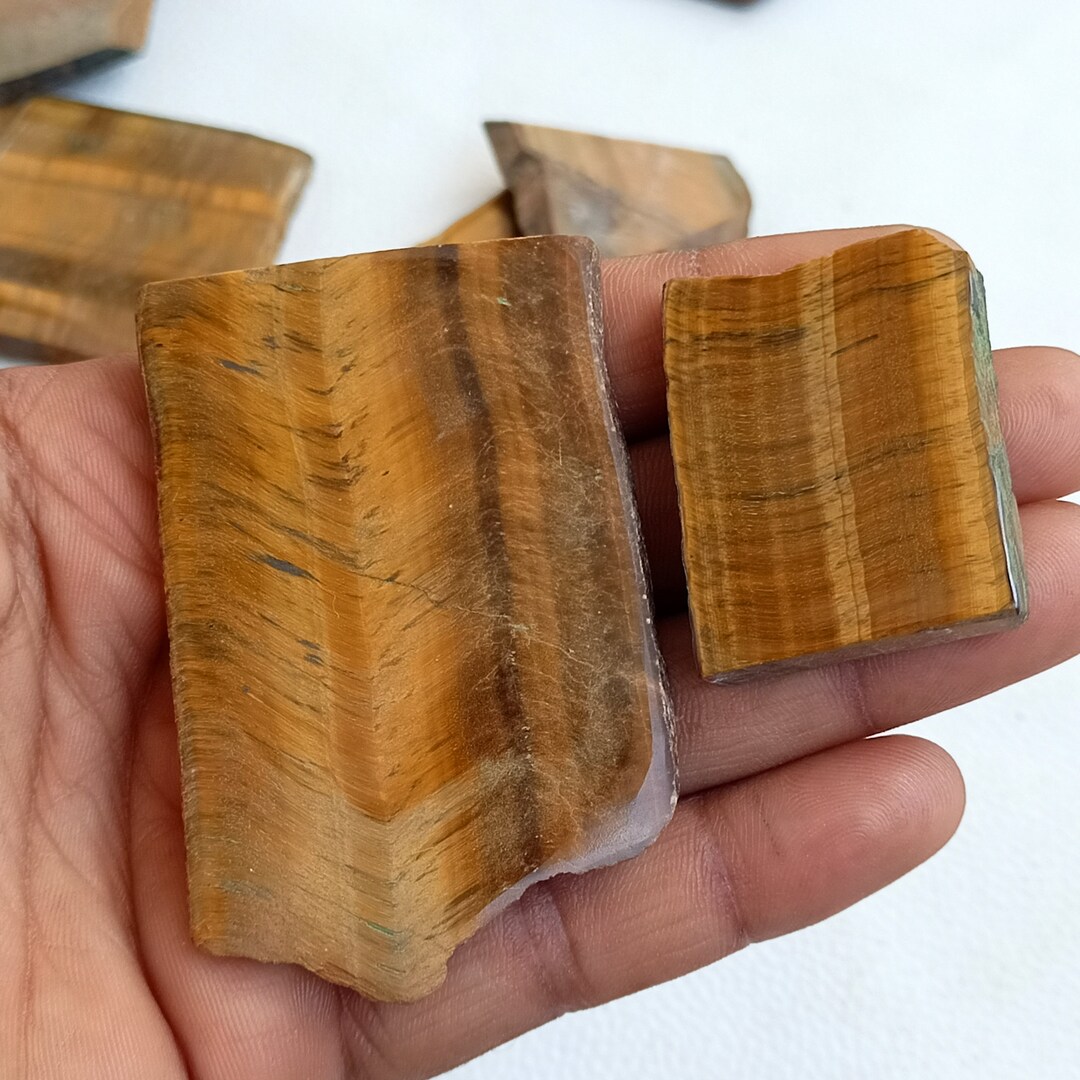 Tigers Eye Slab, Polished Tigers Eye, Tigers Eye Slice, Tigers Eye Raw ...