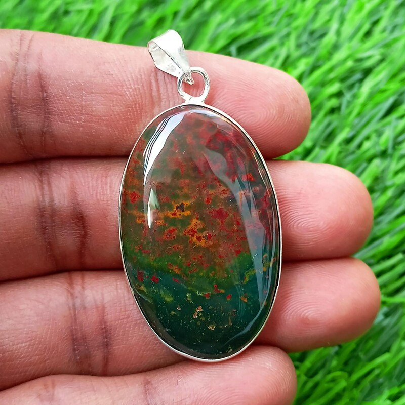 Bloodstone Jewelry - Etsy