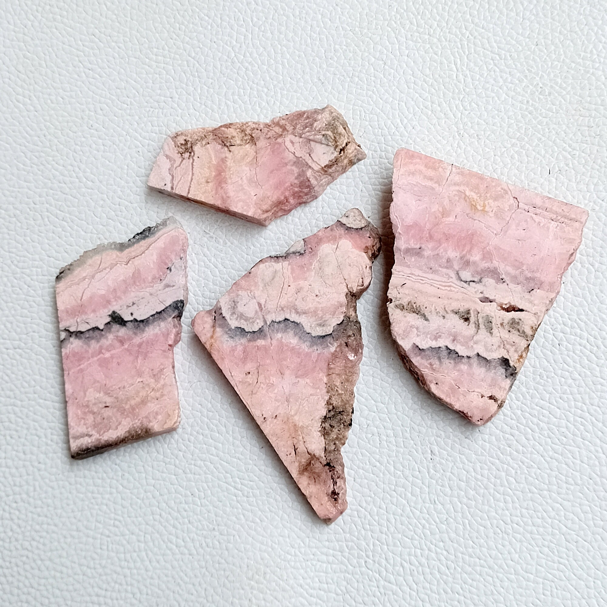 Natural Rhodochrosite Stone Slice, Rhodochrosite Crystal Slab ...