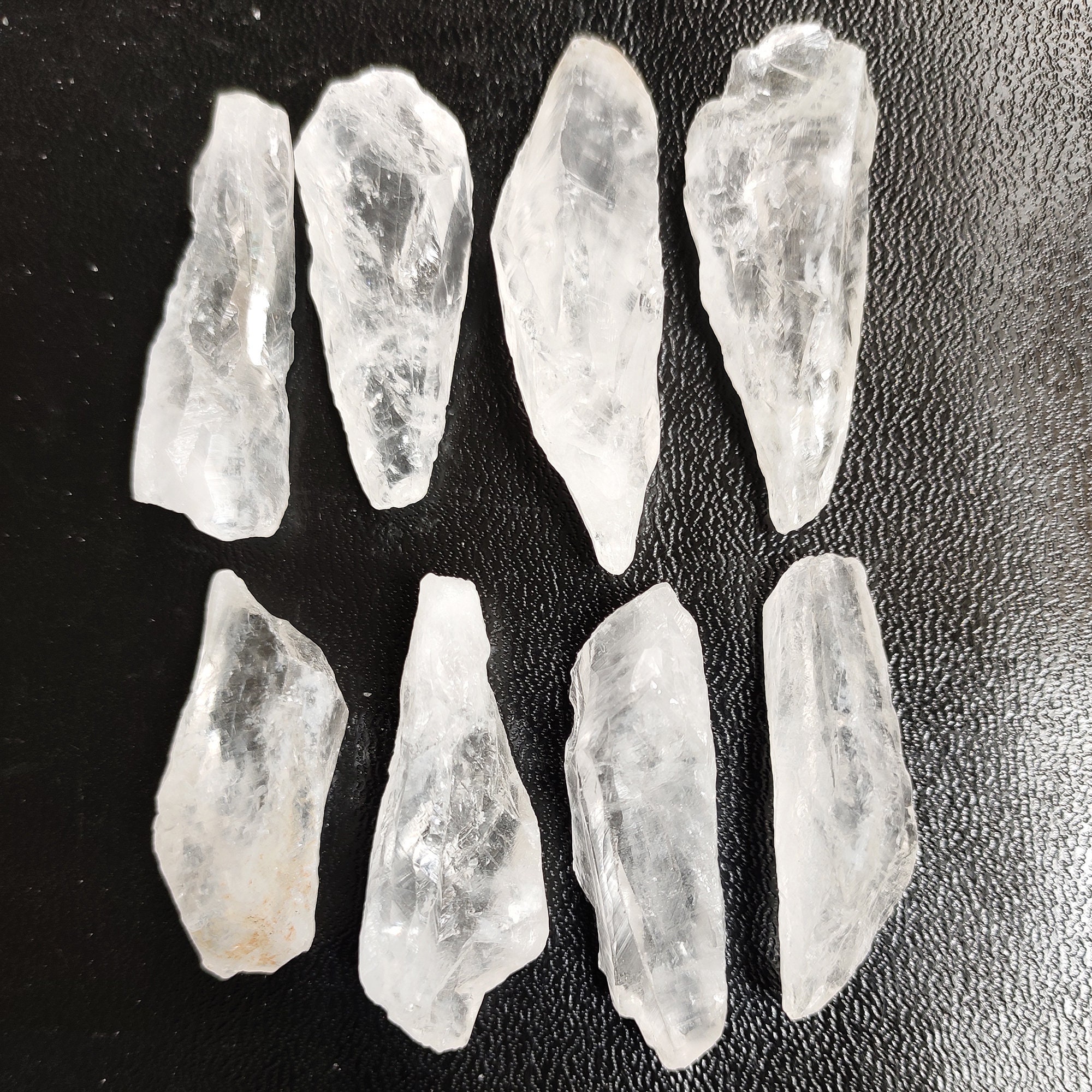 Crystal Quartz Shards Quartz Crystal Points Rough Crystal | Etsy