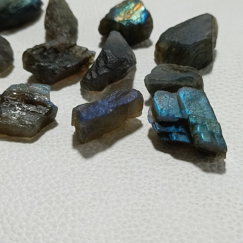 Raw Labradorite Crystal Labradorite Stone Chunks Bulk | Etsy