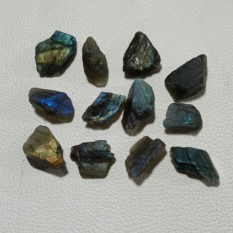 Raw Labradorite Crystal Labradorite Stone Chunks Bulk | Etsy