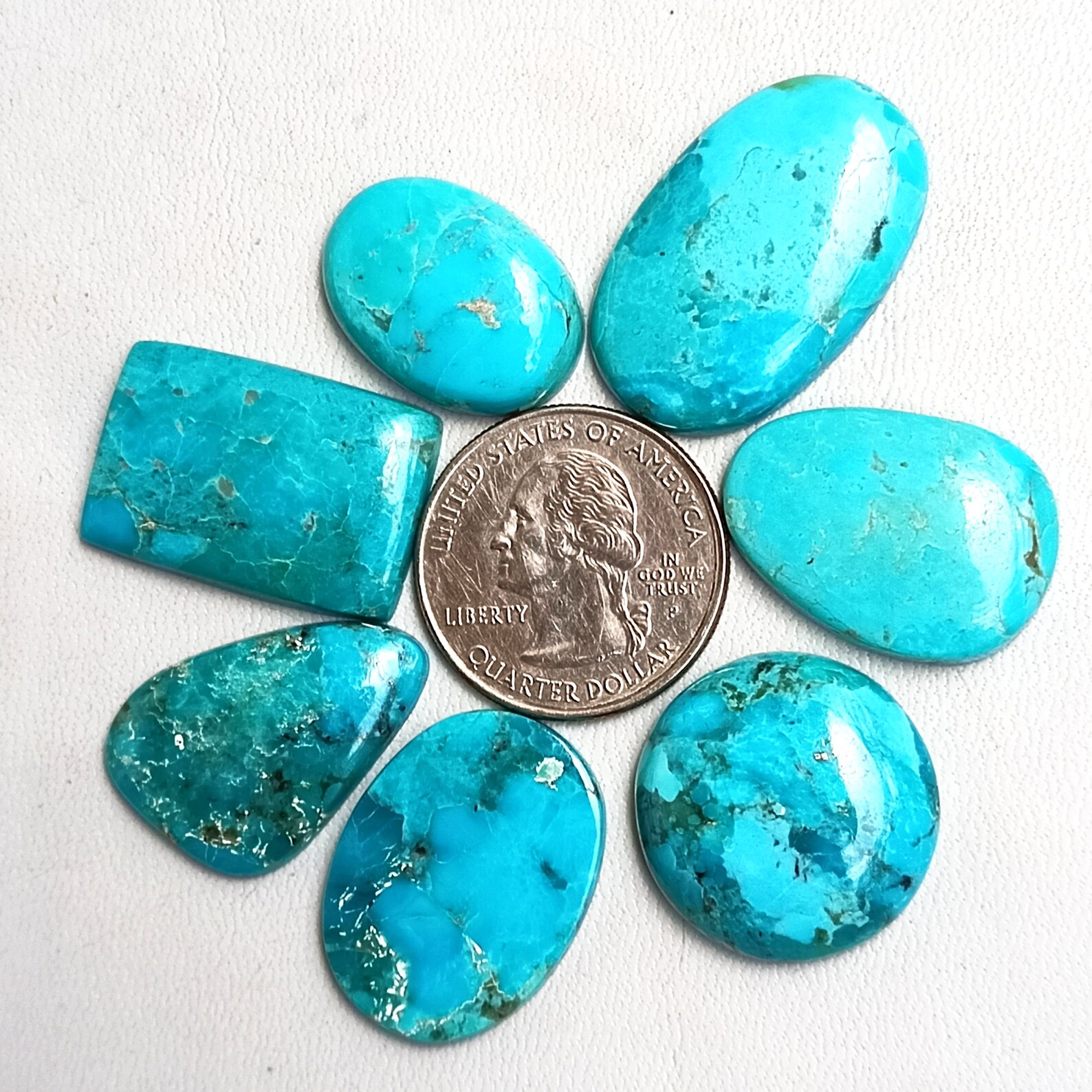 Kingman Turquoise Cabochon, Kingman Turquoise Gemstone, Kingman ...