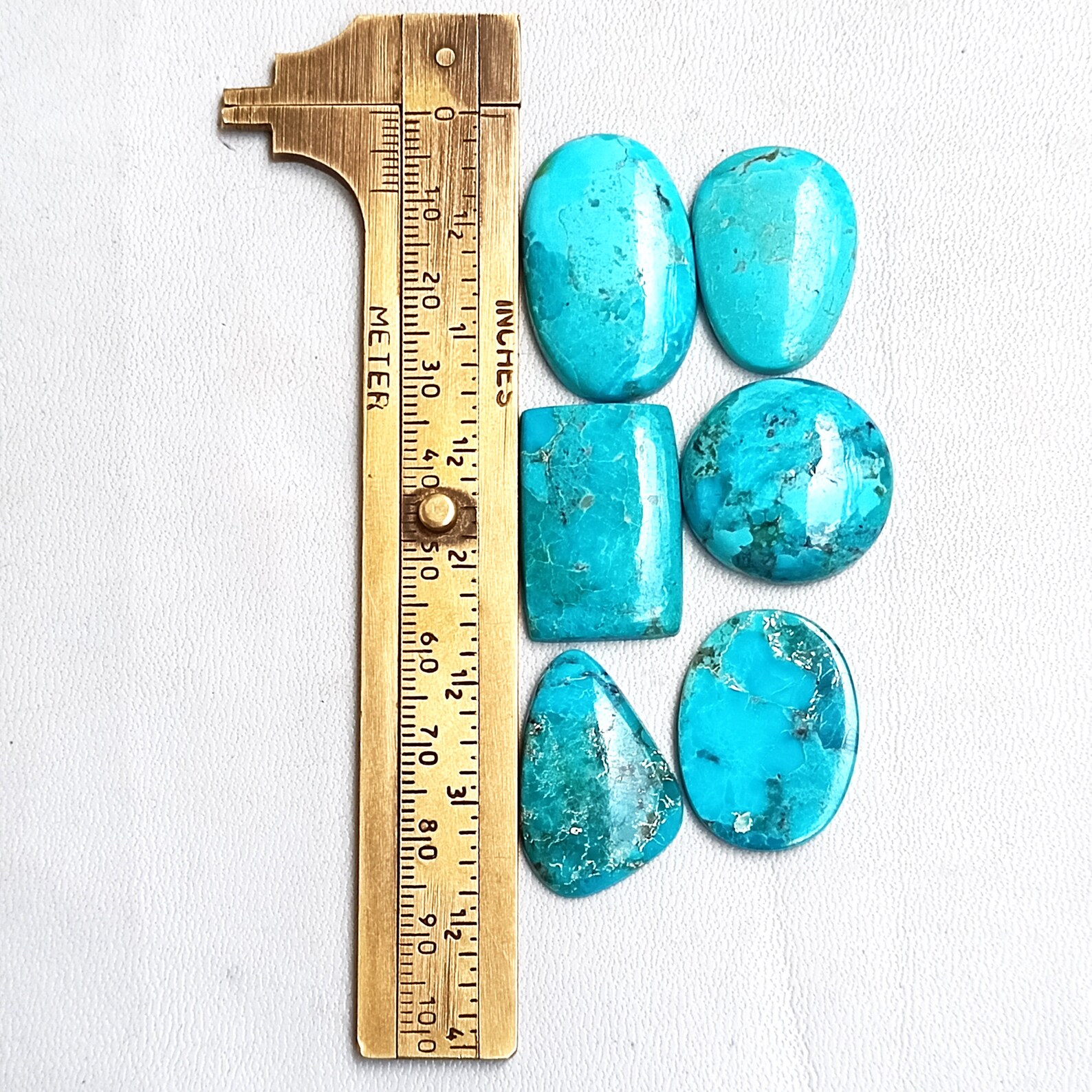 Kingman Turquoise Cabochon, Kingman Turquoise Gemstone, Kingman ...