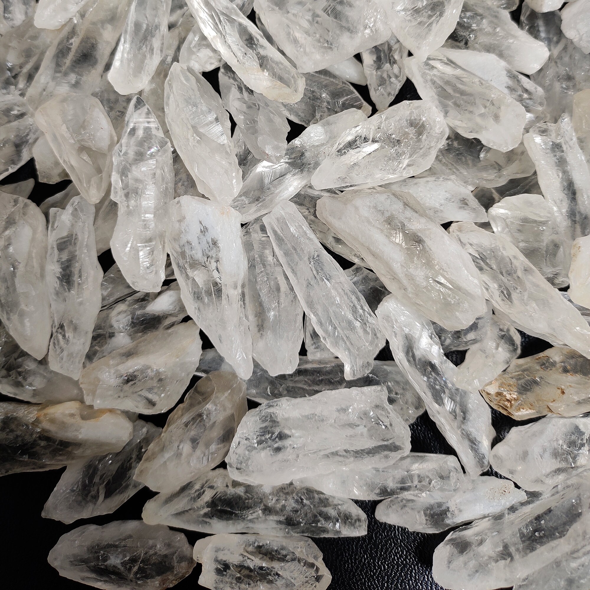 Crystal Quartz Shards Quartz Crystal Points Rough Crystal | Etsy