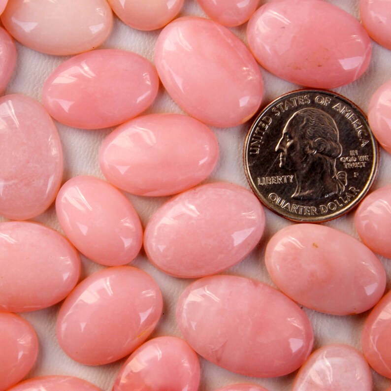 Pink Opal Cabochon AAA Pink Opal Stone Wholesale Lot Pink - Etsy