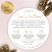 Candle Warning Circle Label Template Customizable Candle - Etsy