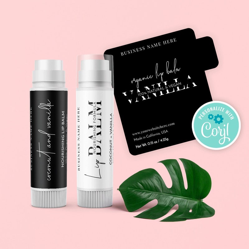 Lip Balm Labels - Etsy