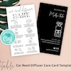Editable Lotion Bar Care Card Template, Solid Body Butter Application ...
