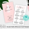 Nail Polish Label Template, Editable Gel Polish Bottle Wraparound ...