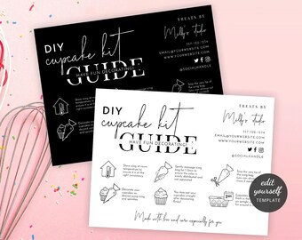 Muffin Kit Template - Etsy