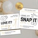 Love Snap Share Template Black & Gold, Editable Share on Social Media ...