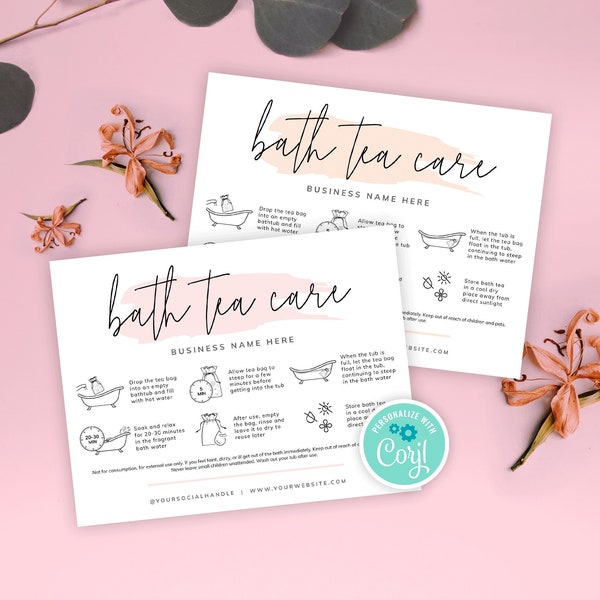 Bath Tea Bags - Etsy