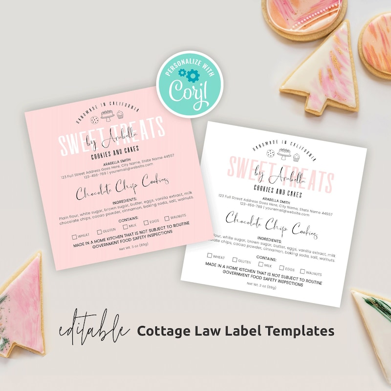 Ohio Cottage Food Labels - Etsy