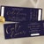 DIY Raffle Ticket Template, Faux Gold Effect Enter to Win Name Cards ...