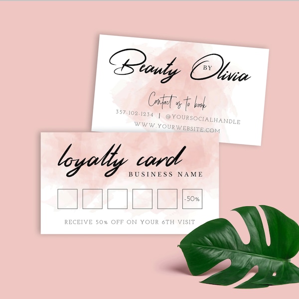 Customer Loyalty Punch Cards - Etsy