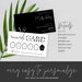 Cupcake Loyalty Card Template, Bakery Stamp Cards, Minimalist Coffee ...