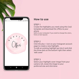 DIY Instagram Story Cover Template, Editable Instagram Highlights ...