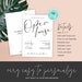 Editable Open House Invite Template, Minimalist Real Estate Event ...